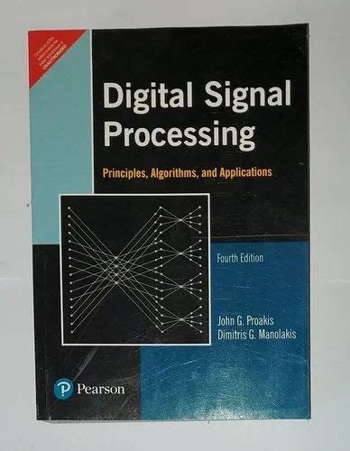 Digital Signal Processing 4th Ed Book By Proakis Pearson At ₹ 140