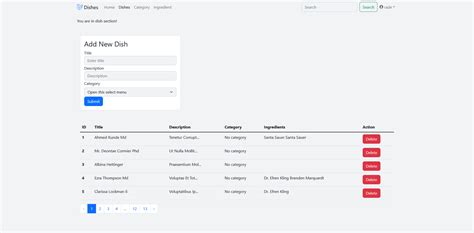 Github Rade Laravel Dishes With Auth Search