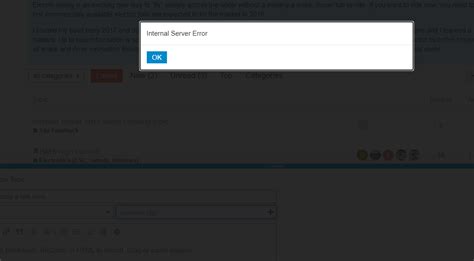 Internal Server Error When Creating Topic Site Feedback FOIL Zone