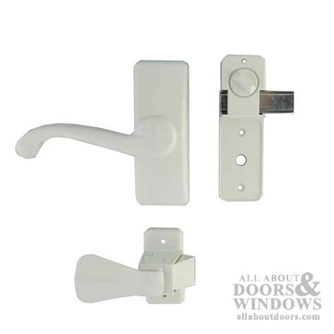 Larson Magna Core Storm Door Lever Handle Set With Deadbolt All About