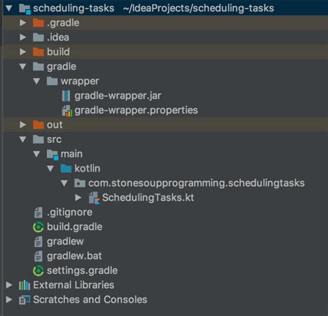 kotlin scheduling tasks with spring boot stone soup programming