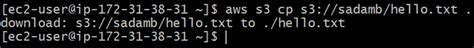 aws cli commands for s3 object storage geeksforgeeks