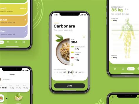 Calorie Calculator App By Tubik
