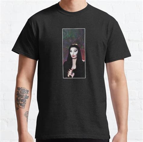 Morticia Addams Eldritch Horror Design Digital Art T Shirts Sold By