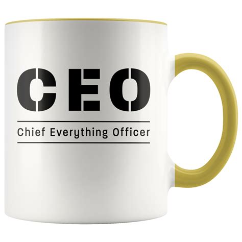 Ceo Chief Everything Officer Mug Funny T For Entrepreneurs