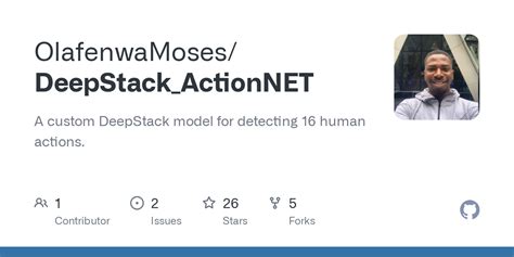 Github Olafenwamoses Deepstack Actionnet A Custom Deepstack Model For Detecting Human Actions