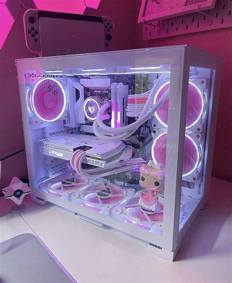 Kawaii Gaming Pc Setup Cute Gaming Pc White🌸 Idee Camera Da Letto Idee Camera Da Letto