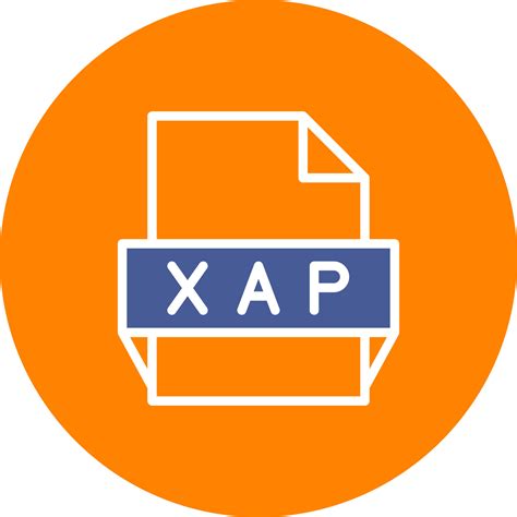 Xap File Format Icon 16979429 Vector Art At Vecteezy