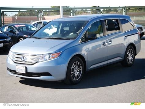 2013 Celestial Blue Metallic Honda Odyssey Ex L 110642534 Photo 8