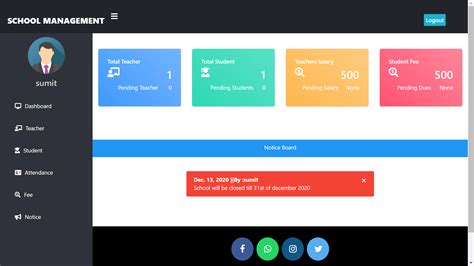 School Management System In Django Free Download 2025