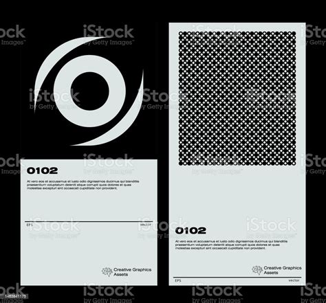 잔인한 디자인의 네오 모던 미학은 추상적 인 요소와 기하학적 모양으로 만든 벡터 포스터 표지 레이아웃입니다 초대장 배너 포스터 전단지 인쇄물 레이블 등을 만드는 데