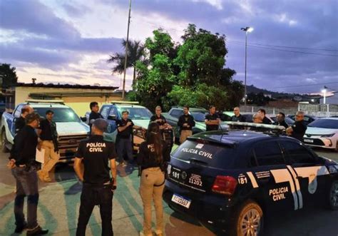 Polícia Civil Deflagra 10ª Fase De Operação Contra Grupos Criminosos No