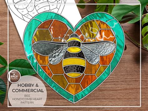 Stained Glass Animal Patterns Digital Download Pdf Birch Glass