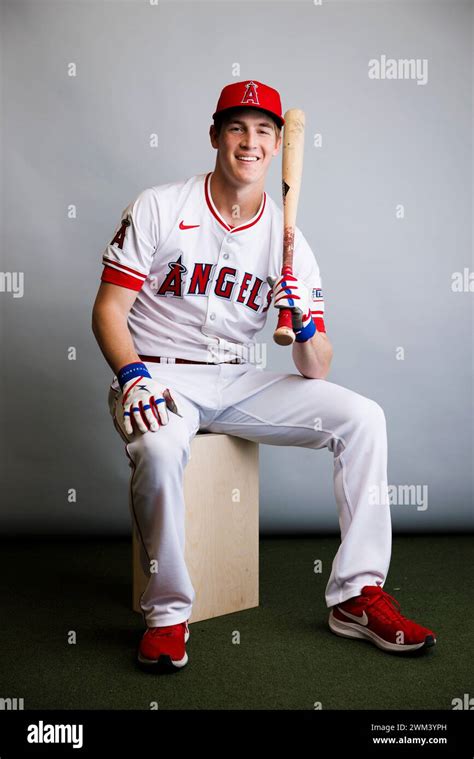 Tempe Az February 21 Infielder Cole Fontenelle 76 Poses For A