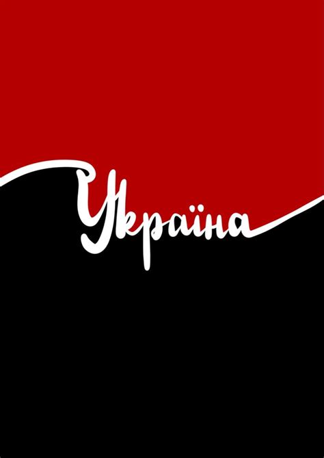 Революційний прапор ОУН Украина Флаг Оп арт