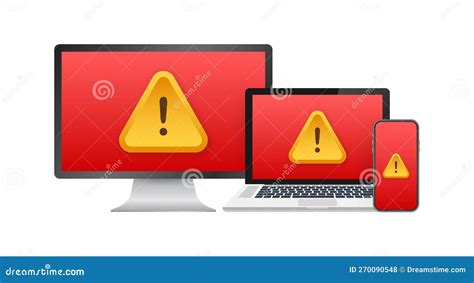 Alert Message Laptop Notification Danger Error Alerts Laptop Virus