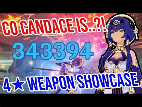 Best Genshin Impact Candace Builds With Artifacts And Weapons