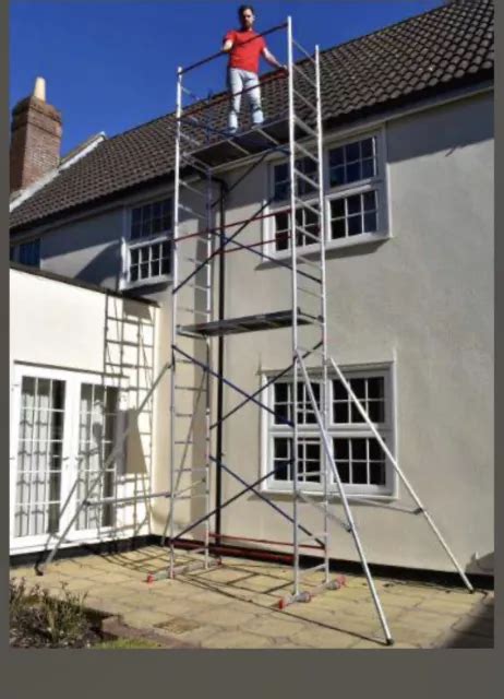 Diy Scaffold Tower Home Master Aluminium Towers Quick Assembly 6m