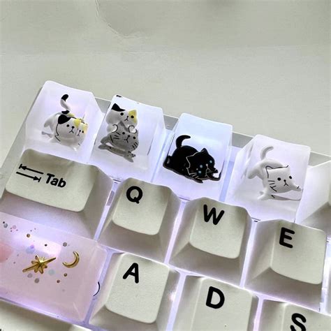 Yunzii Panda Handmade Artisan Keycap Yunzii Keyboard