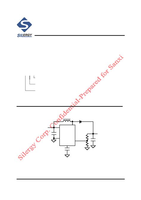 SY7208 datasheet(1/4 Pages) SILERGY | High Efficiency 1MHz, 2A Step Up ...