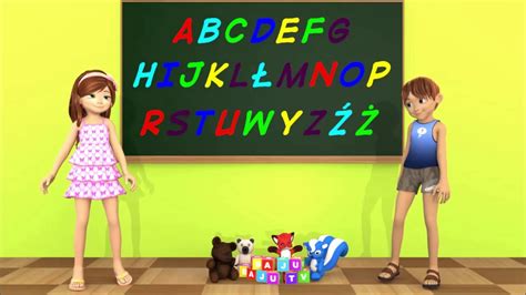 Alfabet Dla Dzieci Ucząca Piosenka Na Kanale Bajubajutv 🌟📚 Youtube