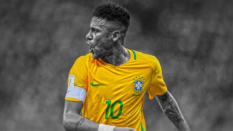 Neymar Hd Brazil National Football Team Hd Wallpaper Rare Gallery