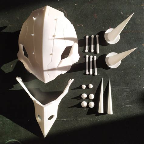 3d Stl File Xenoblade Chronicles Metal Face Mask Etsy