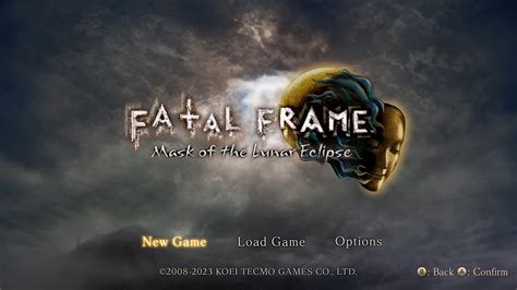 Starting The Game Fatal Frame Mask Of The Lunar Eclipse Official