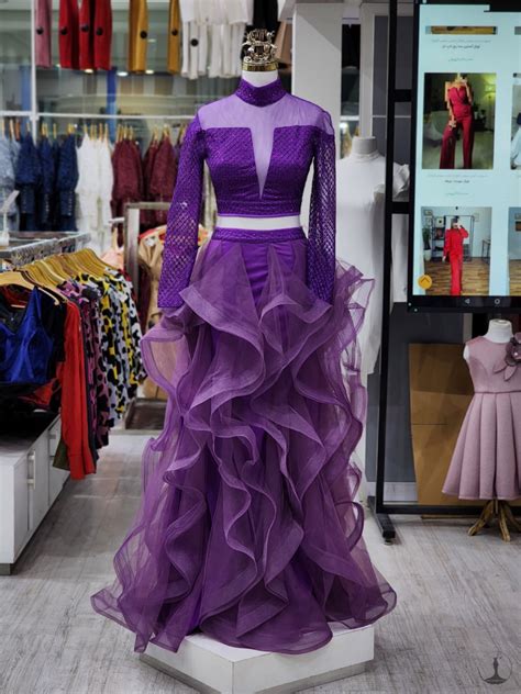 نیم تنه دامن حلزونی فروشگاه لباس مجلسی پرنس