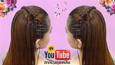 Hermosa Trenza En Diadema Peinados Para NiÑas FÁciles Trenzas Nmba