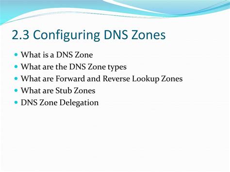 Ppt Chapter Configuring And Troubleshooting Dns Powerpoint