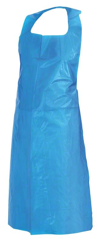 Omni PE Schürze Packung 50 Stück blau 75 x 125 cm du121275