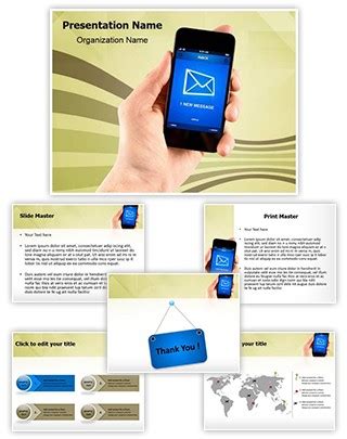 Professional Sms Editable Powerpoint Template