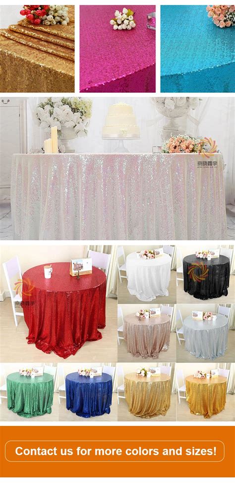 Sequins Table Cover Restaurant Sequence Tablecloths Buy Sequence