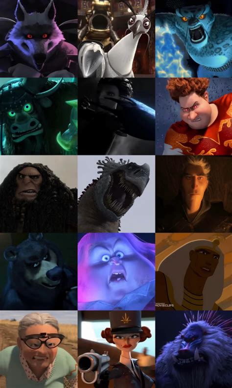 Create A Dreamworks Villains Antagonists 1998 2023 Tier List TierMaker