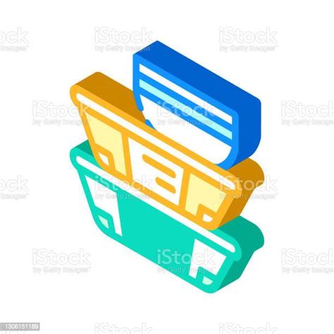 一套航空公司食品等軸測圖示向量圖向量圖形及更多健康飲食圖片 健康飲食 包裝品 午餐 Istock