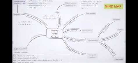 Mindmap Mathematics Notes Teachmint