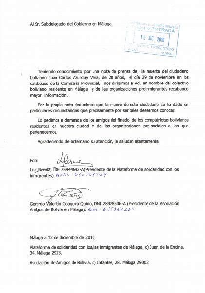 Carta De Recomendacion Para Inmigracion Ingles