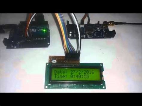Gps Updated Clock Using Arduino Youtube