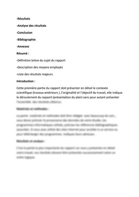 SOLUTION Proc Dure De R Daction D Un Rapport Scientifique2021 Studypool