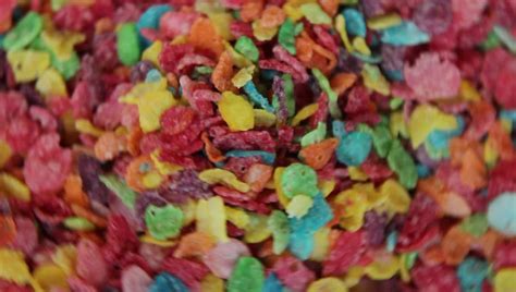 Colorful Corn Flakes Breakfast Stock Footage Video 7587541 Shutterstock