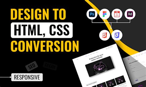 Convert Figma To Html Psd To Html Pdf To Html Website By Sl Photo Club Fiverr