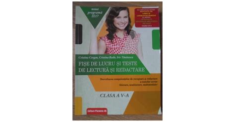 Fise De Lucru Si Teste De Lectura Si Redactare Clasa A V A Cristina