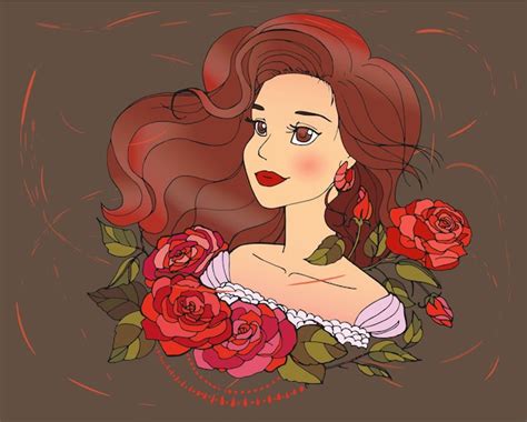 Ilustración Vectorial Con Linda Chica De Dibujos Animados Vector Premium
