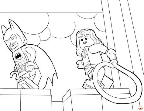 Les Meilleurs Coloriages Batman à Imprimer Coloriage Batman Et Robin