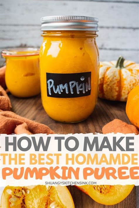 How To Make Homemade Pumpkin Puree