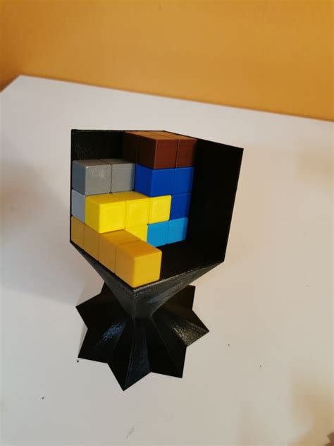 Stl File Puzzle Cube 4x4x4・3d Printable Model To Download・cults