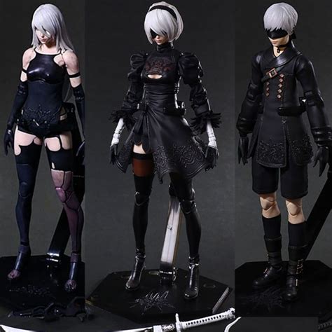 Play Arts Kai Nier Automata Yorha Figure 2 Type B No 9 Type S Action