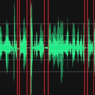 Example Of An Audio Cut Off In Silence Regions I E Regions Where Download Scientific