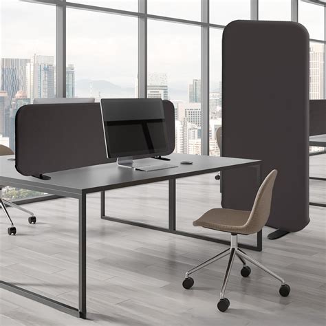 Decolab Portable Freestanding Room Partition Desk Divider